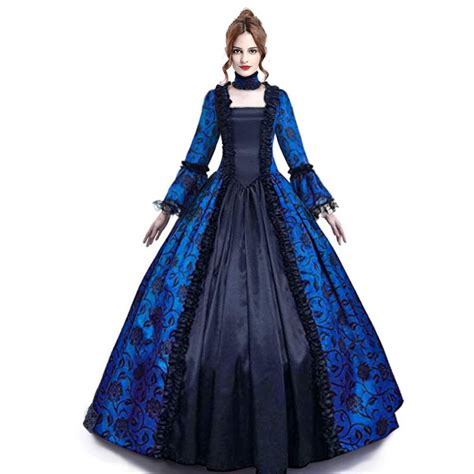 Wraith Of East Medieval Queen Vitorian Dress Gothic Lace Bell Sleeve