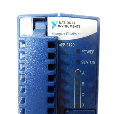 National Instruments Cfp 2120 4 Serial Port Compact Fieldpoint Controller Module
