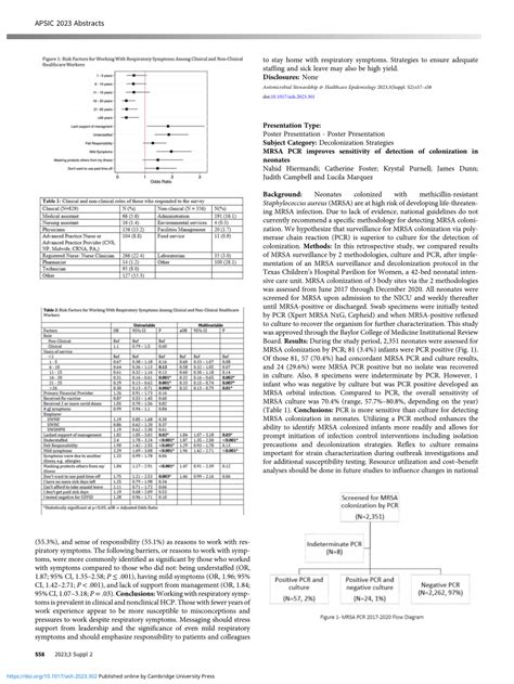 Pdf Mrsa Pcr Improves Sensitivity Of Detection Of Colonization In