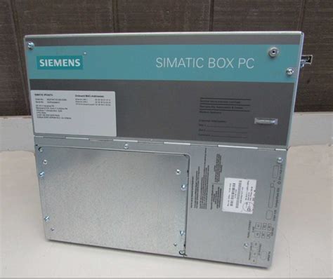 Siemens Simatic Box Pc 6es7647 6me10 0ux0 Aotewell Automation