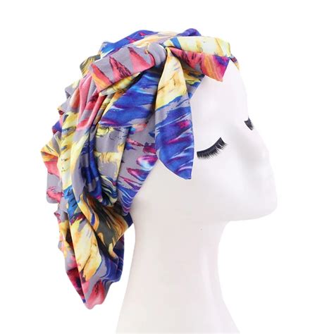 Curly Hair Wrap Rainbow Natural Eclipse