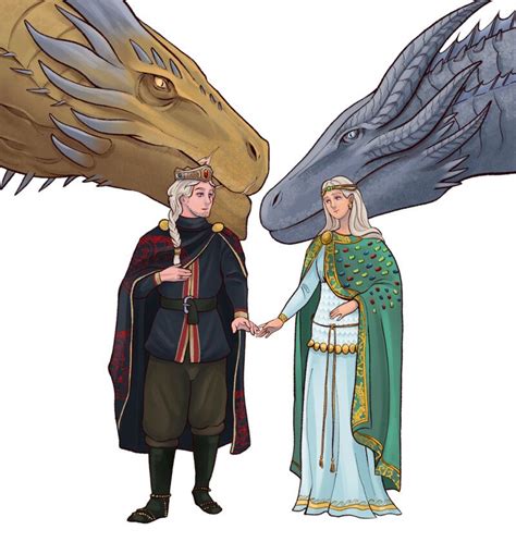 Artstation King And Queen Brokenramen In 2025 Targaryen Art Game