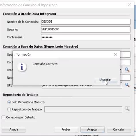 Crear un repositorio de conexión en ODI Tutorial