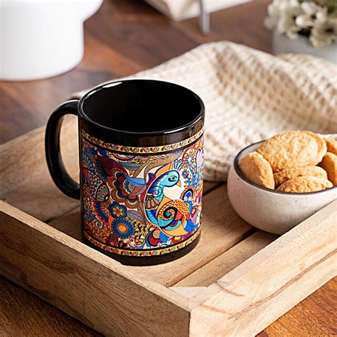 Buysend Kolorobia Peacock Admiration Mug Online Fnp