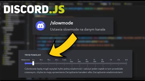 29 Discord Js Slowmode Customowy Slowdown Kanału Youtube