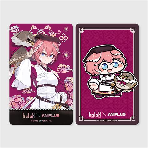 콜라보 홀로라이브 6기생 교통카드 스티커 세트 Lui