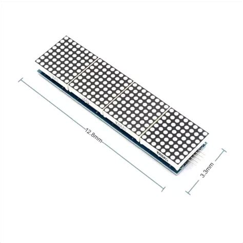 módulo de 4 matriz de puntos led 8x8 para arduino 9 390 en concepcion