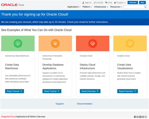 run like hell oracle cloud sign up failed [3] and solved