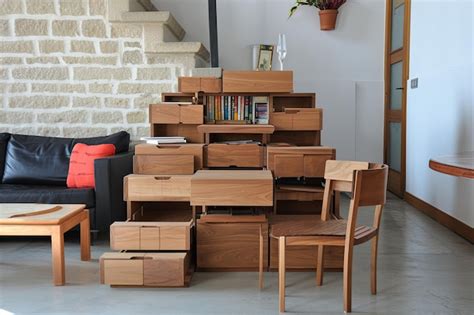 Premium Photo Multifunctional Furniture The Ultimate Spacesaving Solution For Modern Living