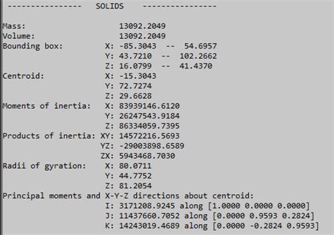 want calculate volume but no solids and region selected autodesk