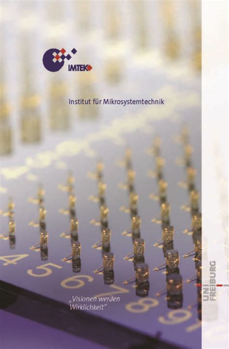 IMTEK Institut für Mikrosystemtechnik IMTEK