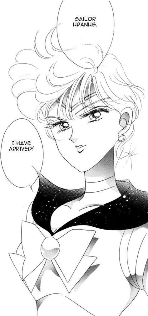 Sailor Uranus Introduction In Sailor Moon Super Art By Naoko Takeuchi