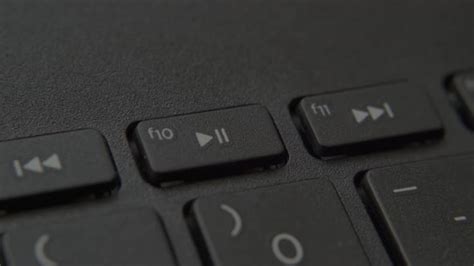 Finger Presses The Play Pause Button On Your Keyboard Stock Footage