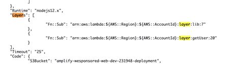Deleted Lambda Layer Version In Aws Console Not Cannot Run Amplify
