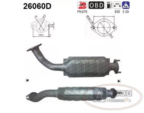 CATALIZZATORE DFC MITSUBISHI SHOGUN 3 2TD DID 3200 Cc 118 Kw 160 Cv