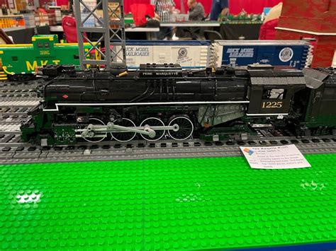 Lego Pere Marquette Locomotive Brickfair Va 2022