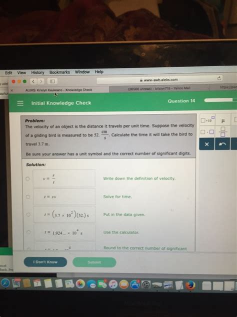 solved the velocity of an object is the distance it travels