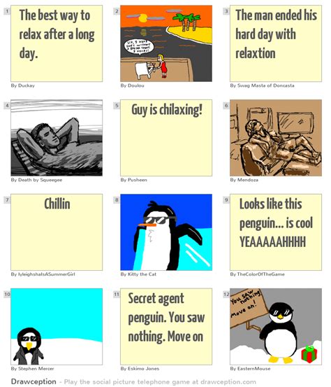 The Best Way To Relax After A Long Day Drawception