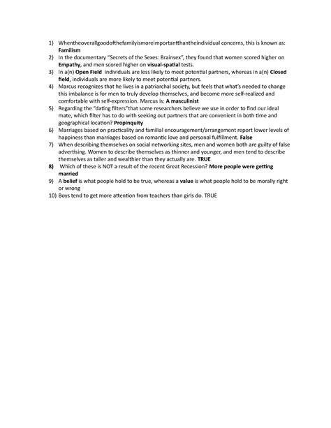 SOCI Psyc Test 1 Socialpsych Practice Test Studocu