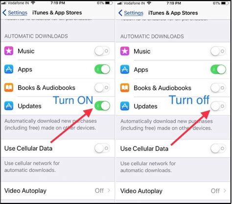 Ios How To Disable Enable Automatic Update Apps On Iphone