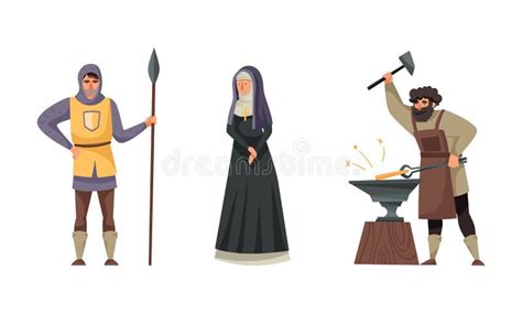 Medieval Blacksmith Stock Illustrations 1435 Medieval Blacksmith