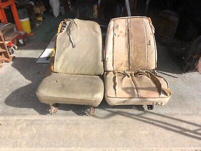 Mopar B Body Low Back Bucket Seats 68 69 Model Year Ebay