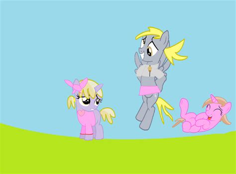 Derpy And Dinky By Pegasister324 On Deviantart