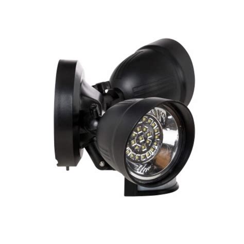 Glitzhome 825 Inch Solar Lights Dual Head Led Motion Senser Waterproof