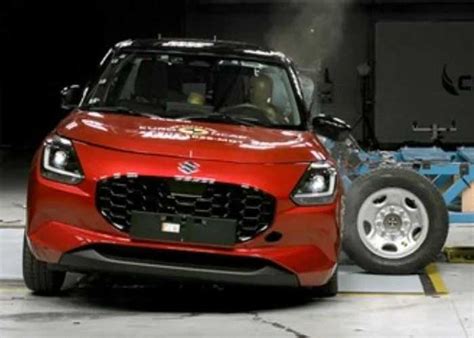 Suzuki Swift Crash Test Rating Scores 3 Stars In Euro Ncap