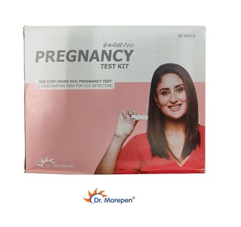 Dr Morepen Hcg Pregnancy Test Kit Easy To Use 5 Test Kits