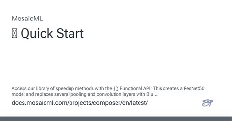 Quick Start Composer