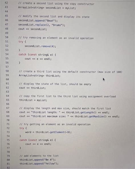 Solved Hi I Have Included Arraylisthpp Arraylisttpo