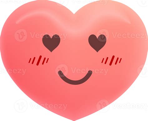 Love Cute Heart Emoji 22750763 Png
