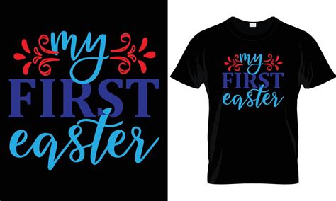 Easter T Shirt Design 21738033 Vector Art At Vecteezy