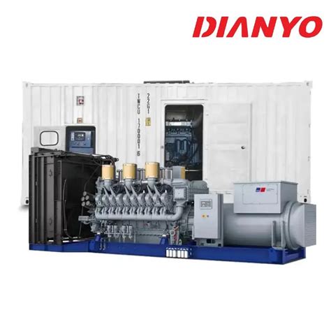 Reliable Open Type Super Silent Genset 570kw Diesel Power Generator
