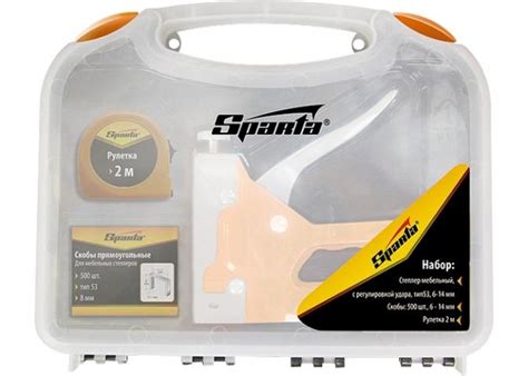 Комплект такер SPARTA 24500074 на топ цена — Home Max | ex Baumax