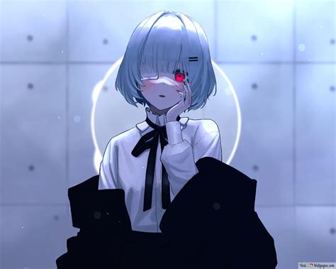 Аниме девушка с повязкой на глазу множество фото