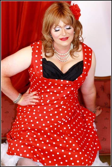 Red Dress And Petticoats Styling By Cindy Conti At BWBG Flickr