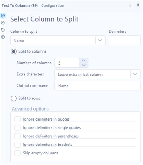 alteryx text to columns the data school