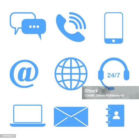 통신 기호 어떤 목적을 위해 훌륭한 디자인 웹 사이트 카드 아이콘 세트입니다 스톡 이미지 Eps 10 개체 그룹에 대한 스톡 벡터 아트 및 기타 이미지 Istock