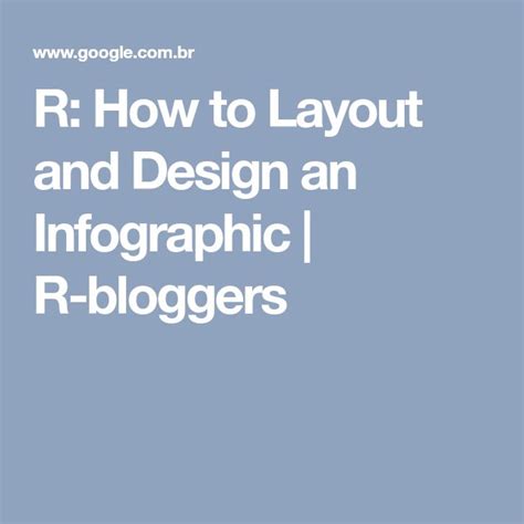R How To Layout And Design An Infographic R Bloggers Infographic Data Visualization Data
