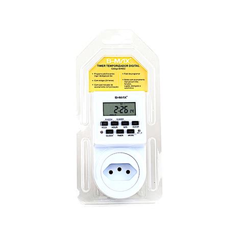 Timer Digital Temporizador De Tomada Programavel Bivolt Shopee Brasil