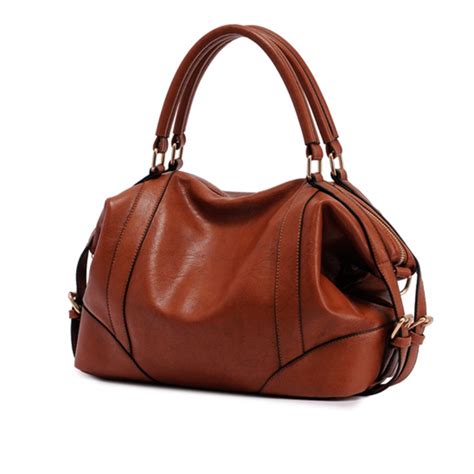 Women Pu Leather Retro Bag Women Messenger Bag Vintage Handbag Us39