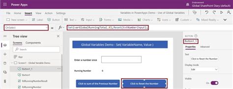 Set And Updatecontext Function In Powerapps Understand The Difference