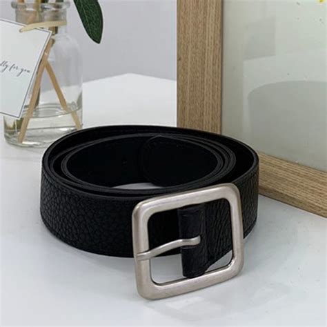 엠더블유 미니멀 슬랙스 청바지 스퀘어 벨트 위시버킷