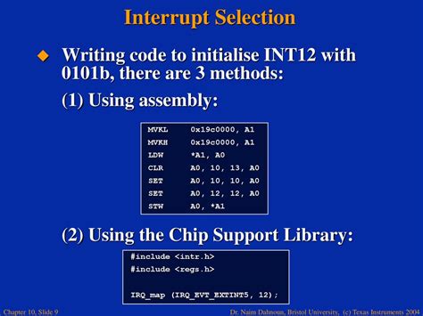 Chapter 10 Interrupts Ppt Download