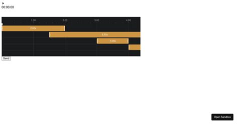 Timeline Editor Codesandbox