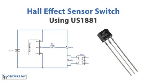 Magnetic Pulse Counter Using Us1881 Hall Effect Senso