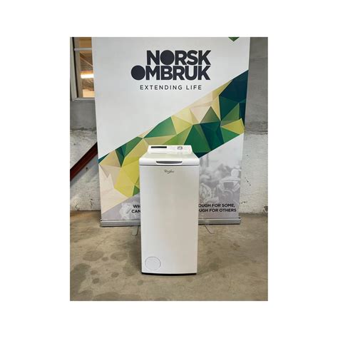 Whirlpool toppmatet vaskemaskin AWE 9070 brukt Elkjøp