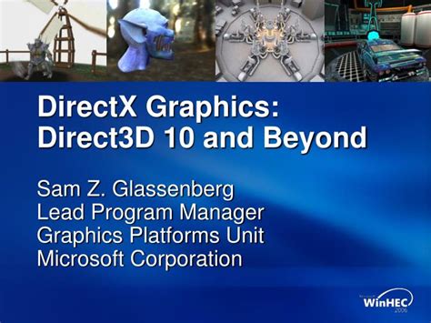 Ppt Directx Graphics Direct D And Beyond Powerpoint Presentation Id